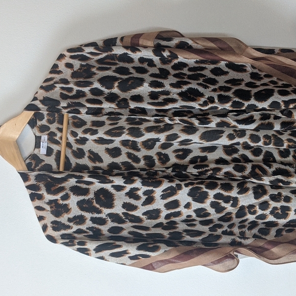 Ardene | Swim | Womens Ardene Sexy Sheer Leopard Print Kimono Beach ...
